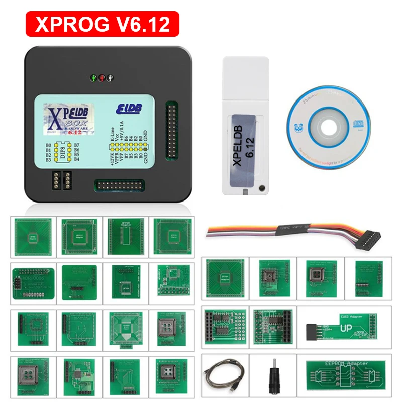 X Prog-m V5.55 V5.84 V6.12 Xprog Programmer Ecu Chip Tunning Programmer ...