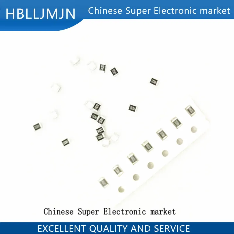 100PCS 0805 1% SMD Chip Resistor 1/8W 0.1R 0.15R 0.18R 0.2R 0.3R 0.47R ...