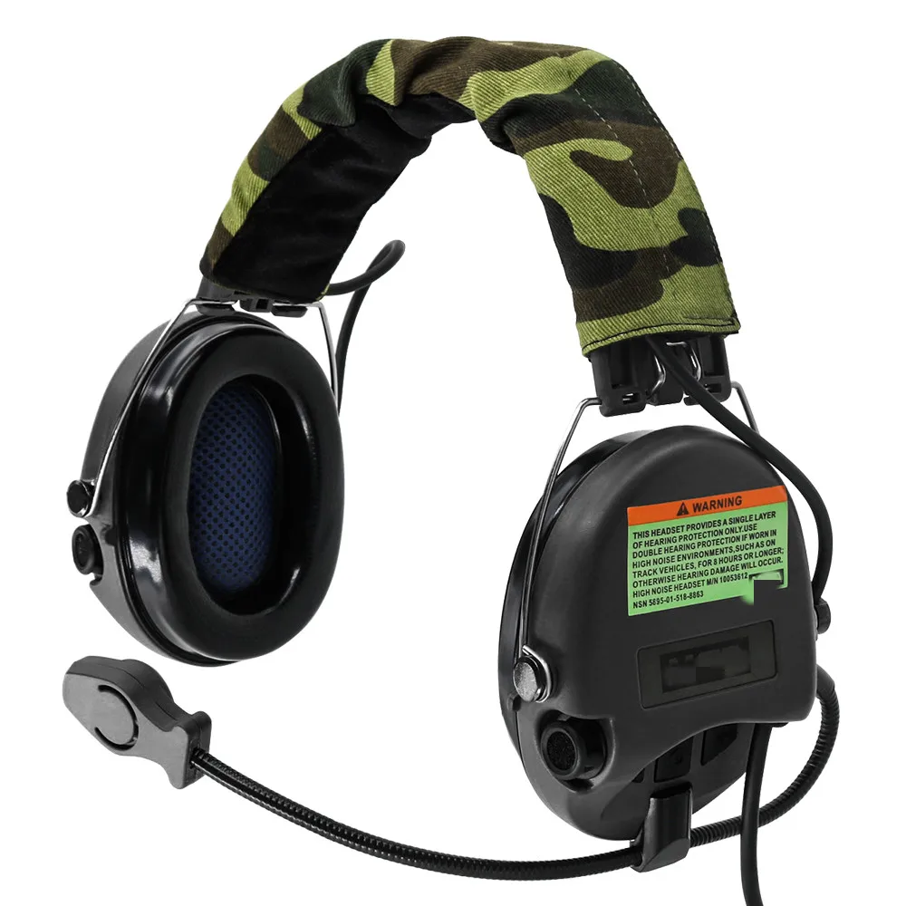 SORDIN-Military-Tactical-Noise-Reduction-Pickup-Airsoft-Headset-Hunting ...