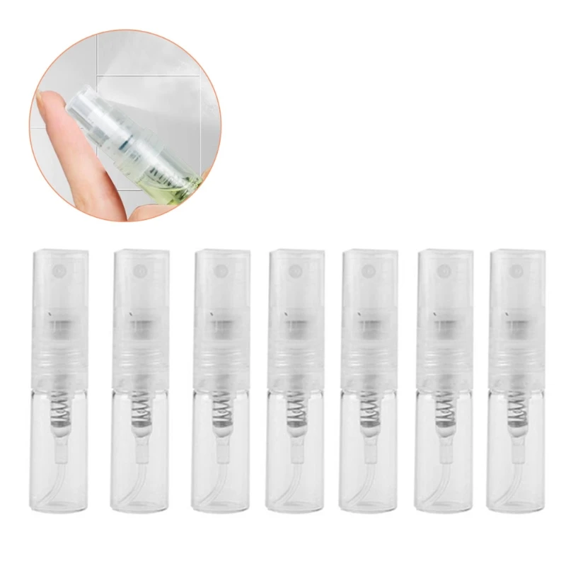 100Pcs-Mini-Clear-2ml-Plastic-Refillable-Spray-Bottle-Perfume-Sample ...