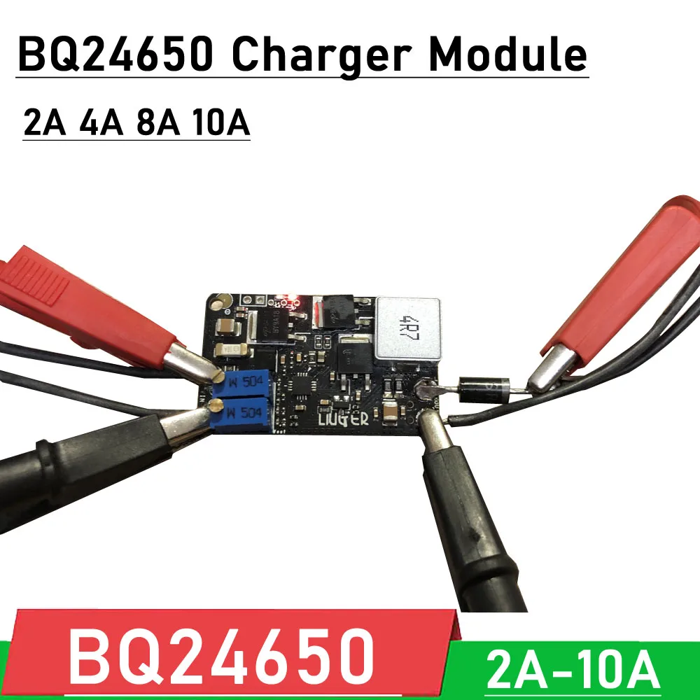 BQ24650 2A 4A 8A 10A lithium battery charger Solar MPPT controller Buck ...