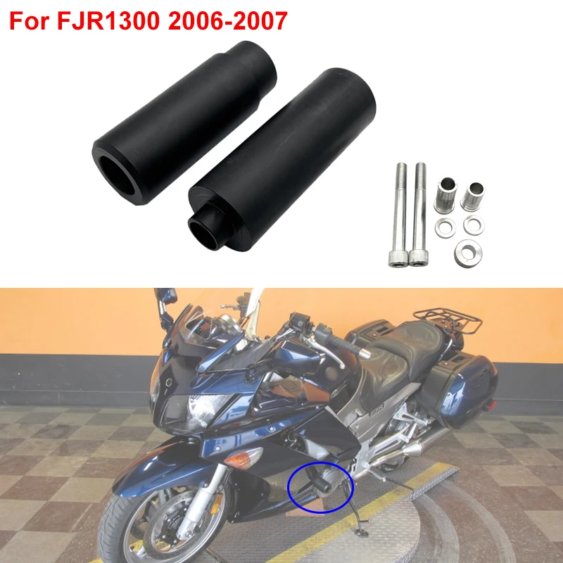 2021 New Carbon Fiber Look/Black Motorcycle Frame Sliders crash ...