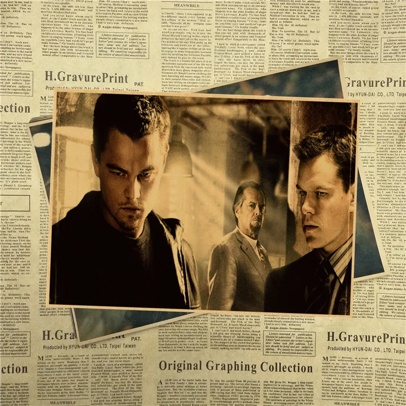 The Departed Leonardo Dicaprio Matt Damon