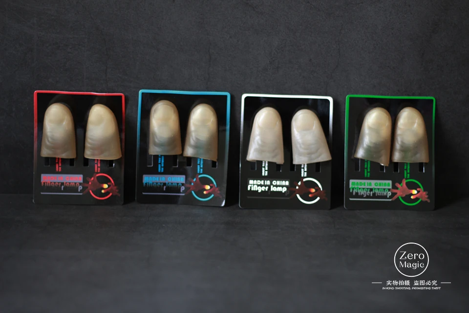 2pcs Thumbs Led Light up Toys Kids Funny Flashing Fingers Fantastic ...