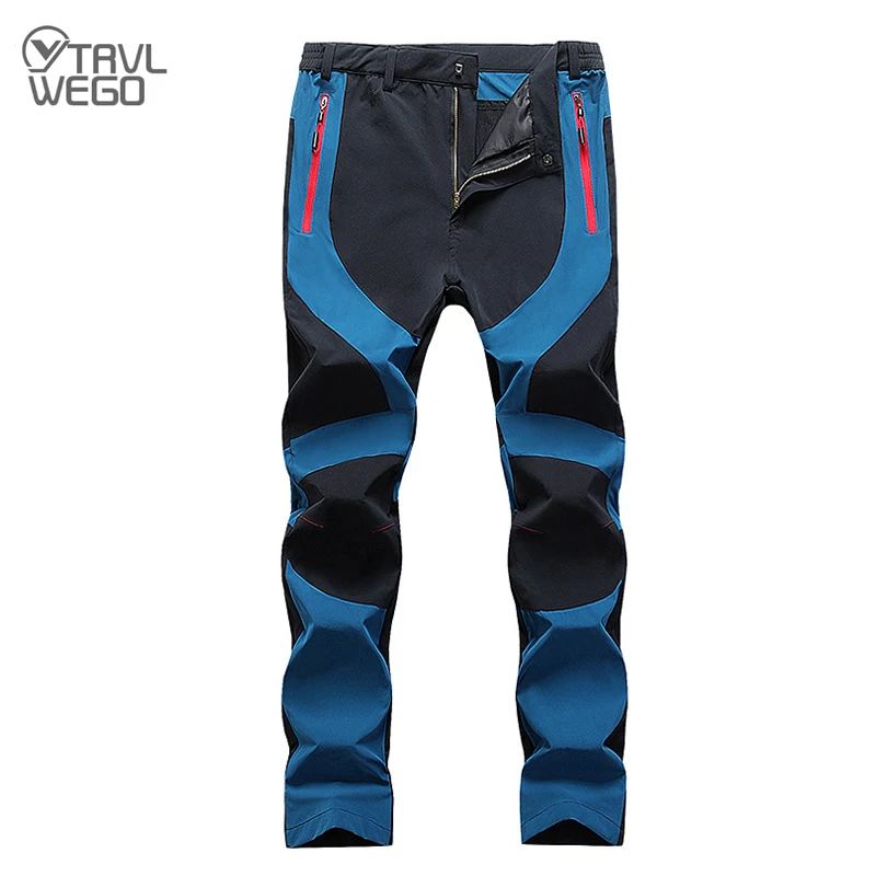 TRVLWEGO Calças de caminhada respirável de secagem rápida masculina ...