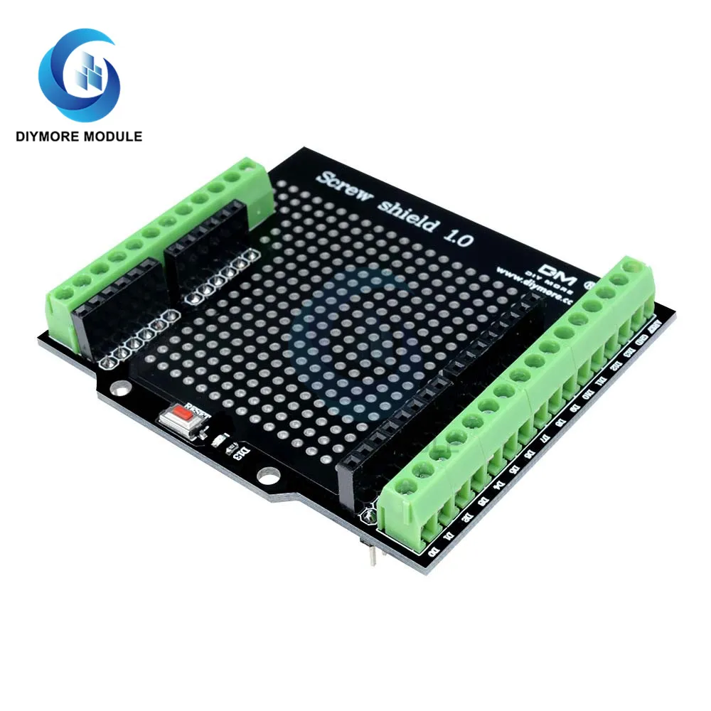 Prototype-Screw-Shield-Terminal-Expansion-Board-Double-Side-PCB-IO ...
