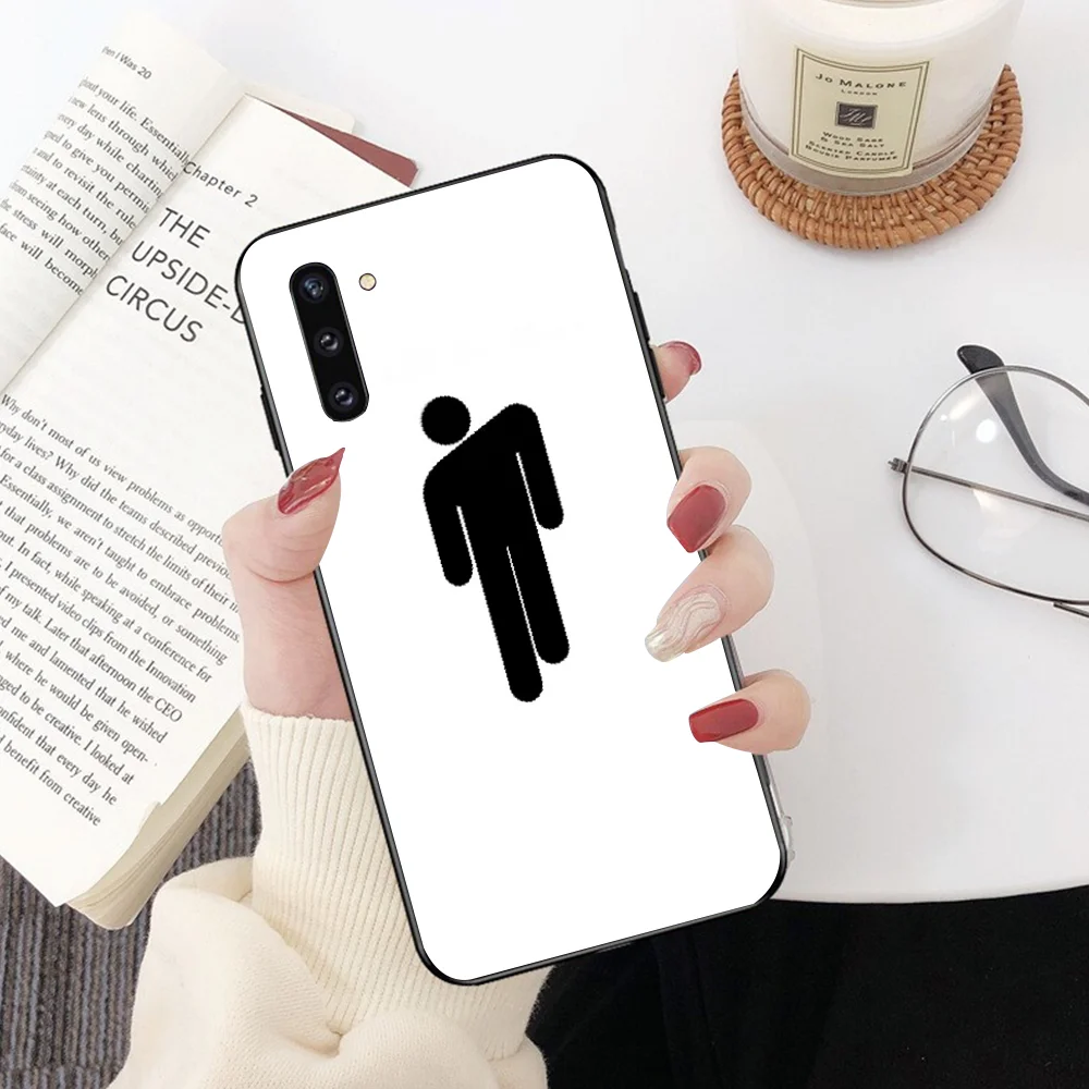 NBDRUICAI Billie Eilish Khalid Lovely Hard Phone Case Capa for Samsung ...