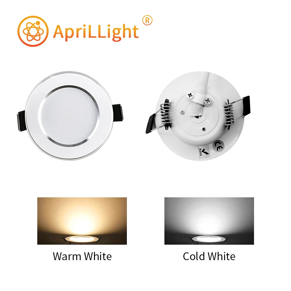 LED Downlight 3W 5W 7W 9W 12W 15W Round Recessed Lamp AC 220V 230V 240V ...