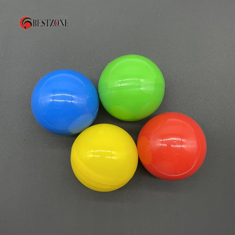 20cm Big Plastic Ball Empty Toy Capsules Half Colored Half Clear Plastic Vending Capsules ...