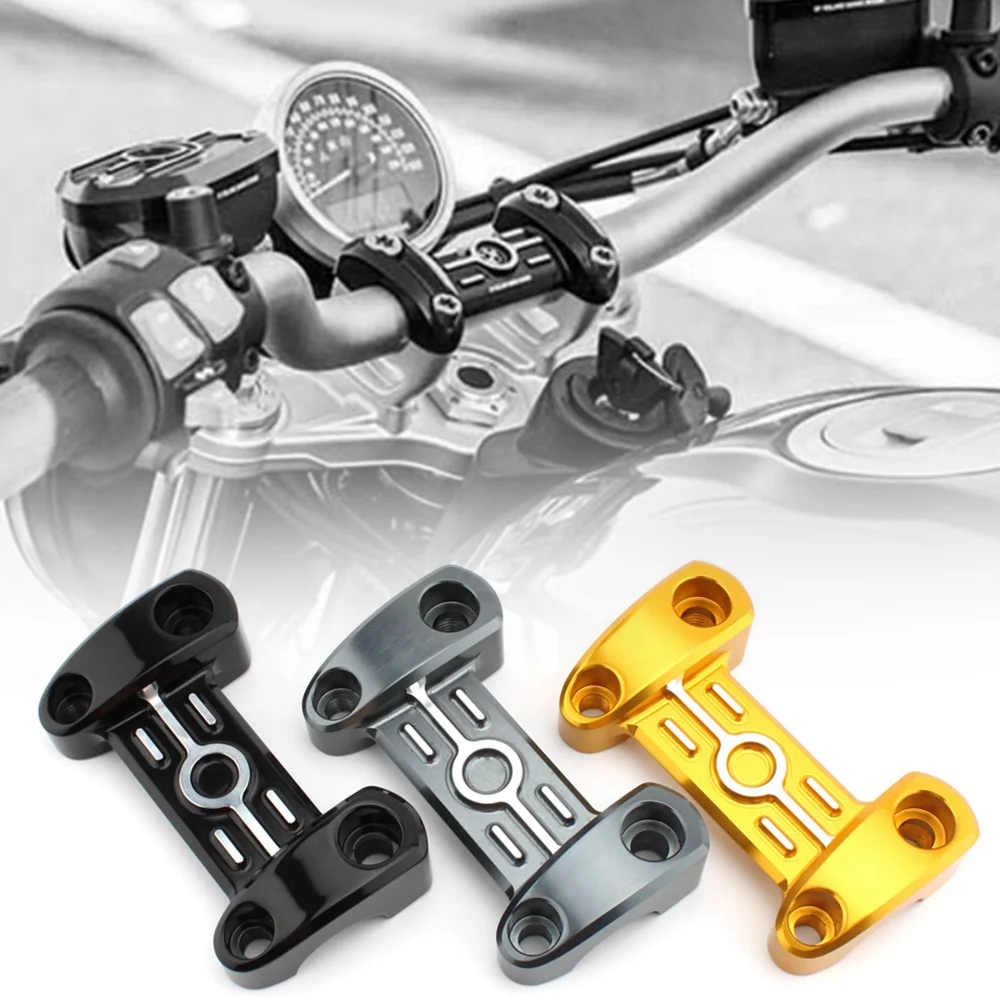 Motorcycle-Accessories-CNC-Handlebar-Risers-Top-Cover-Clamp-For-BMW-R ...