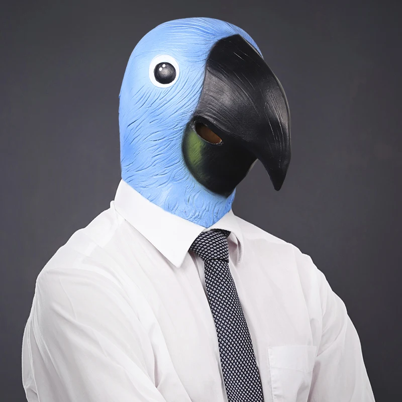 Halloween Parrot Head Cosplay Mask - AllCosplay.com