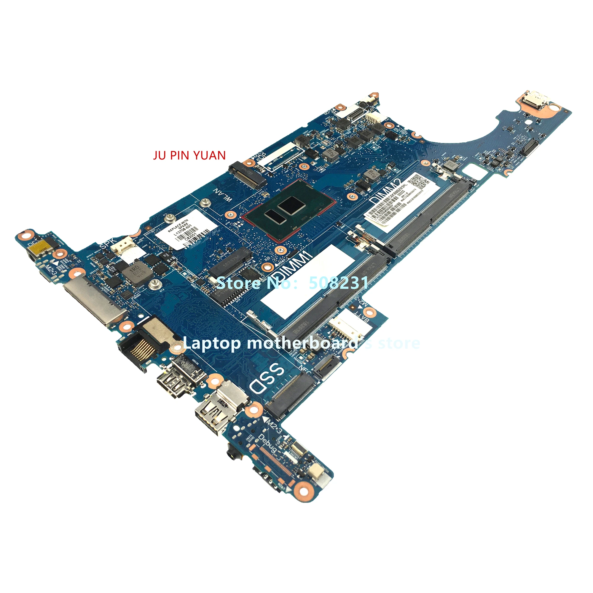 For Hp Elitbook 830 G5 Hsn-i12c Laptop Motherboard L13708-601 ...