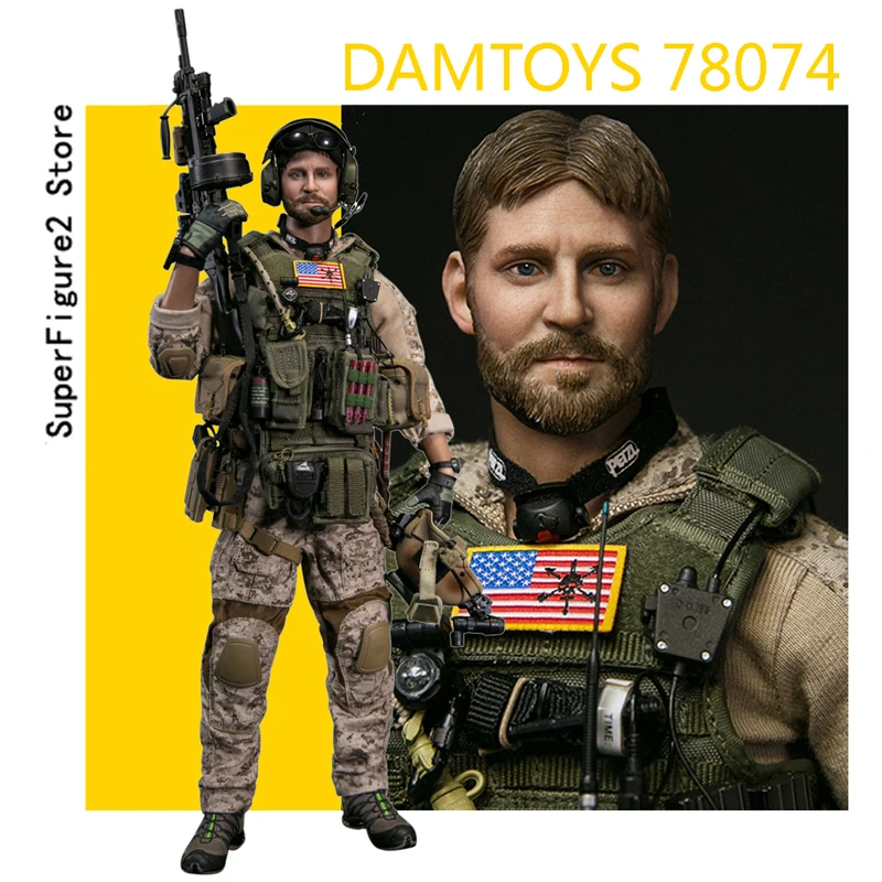 DAMTOYS DAM78074 78074 1/6 Scale American Delta Special Forces Machine ...