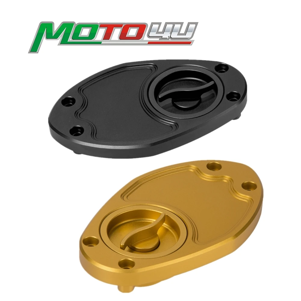 2 Colors CNC Aluminum Motorcycle Fuel Gas Cap Tank Cap Cover For DUCATI ...