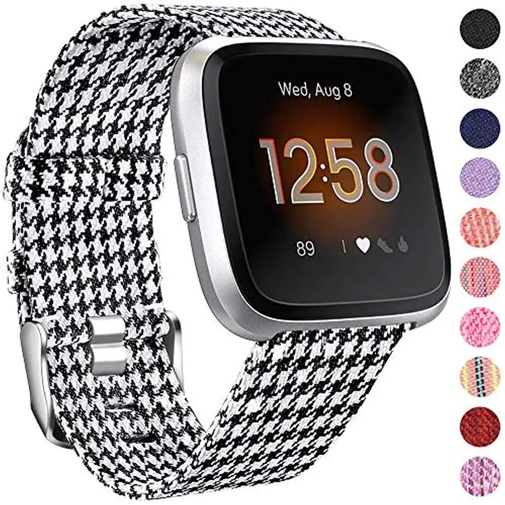Для Fitbit Versa/Versa 2, Versa Lite Edition полосы маленькие большие ...