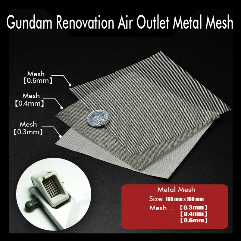 Mecha Upgrade Accessories Details Of Renovation Air Outlet Metal Mesh 0 ...