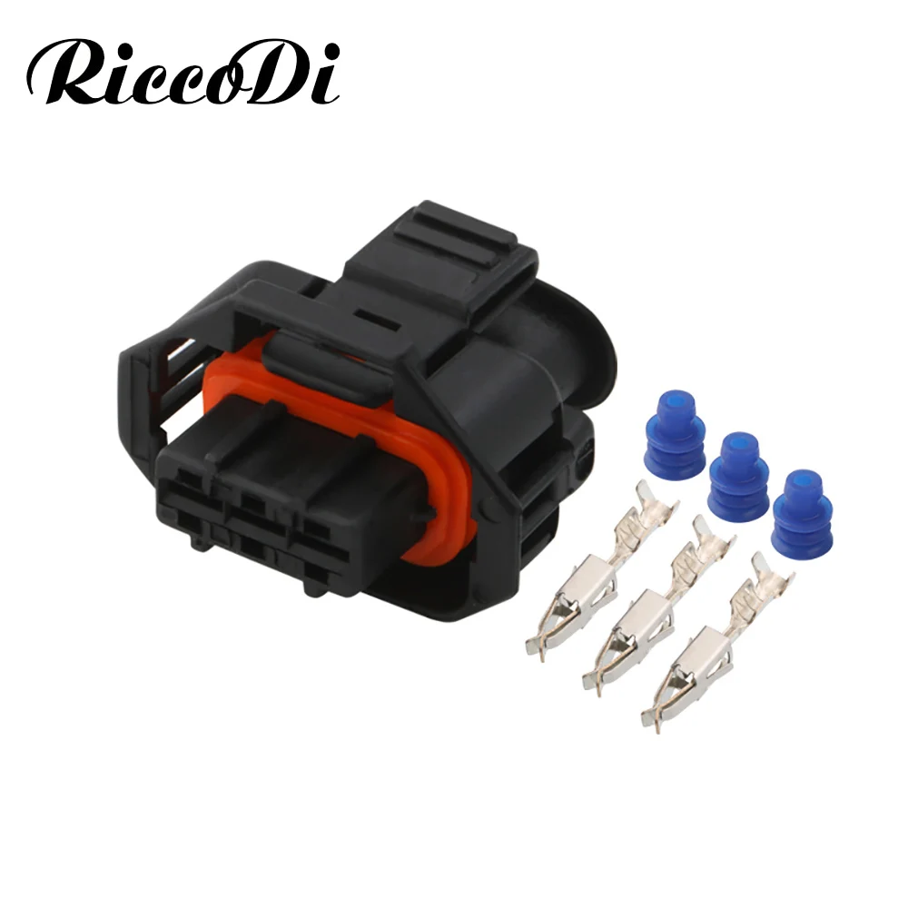 1-20Sets-3-Pin-3-5MM-Auto-Sensor-Connector-Diesel-Injection-Pump-Use ...