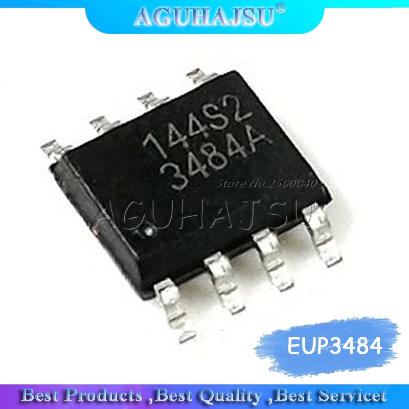 10PCS EUP3484DIR1 EUP3484 P3484 SOP 8 circuito integrado|integrated ...