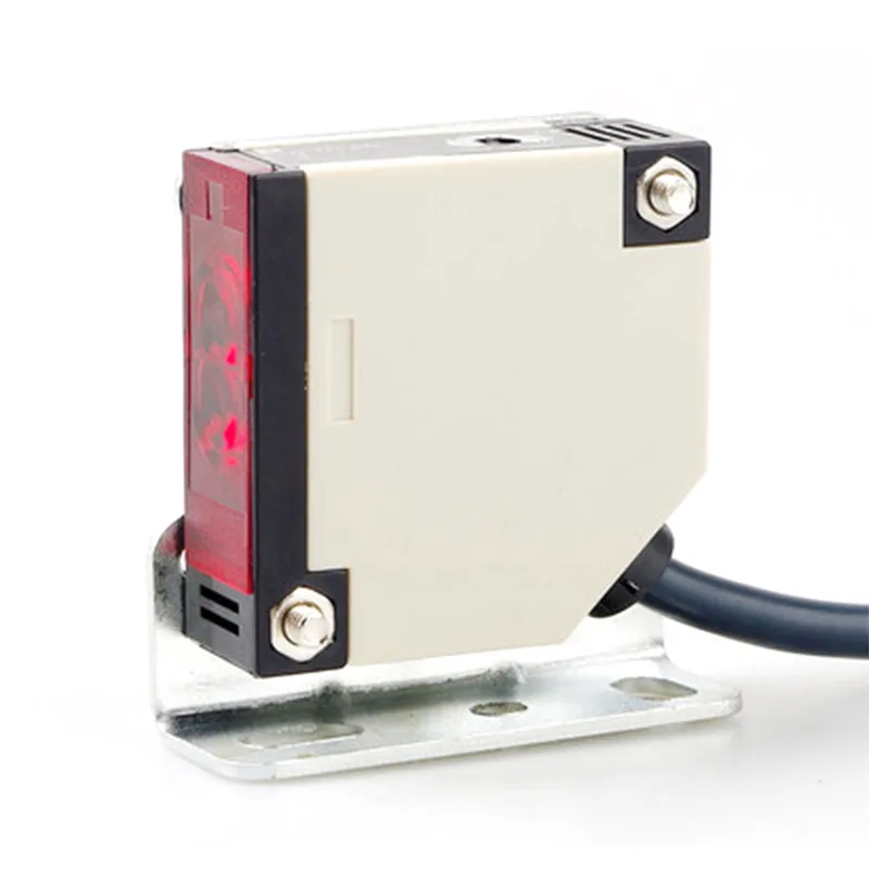 E3Jk-R4M2 Dc12-24V / Ac90-240V Retroreflektív Fotoelektromos Érzékelő ...