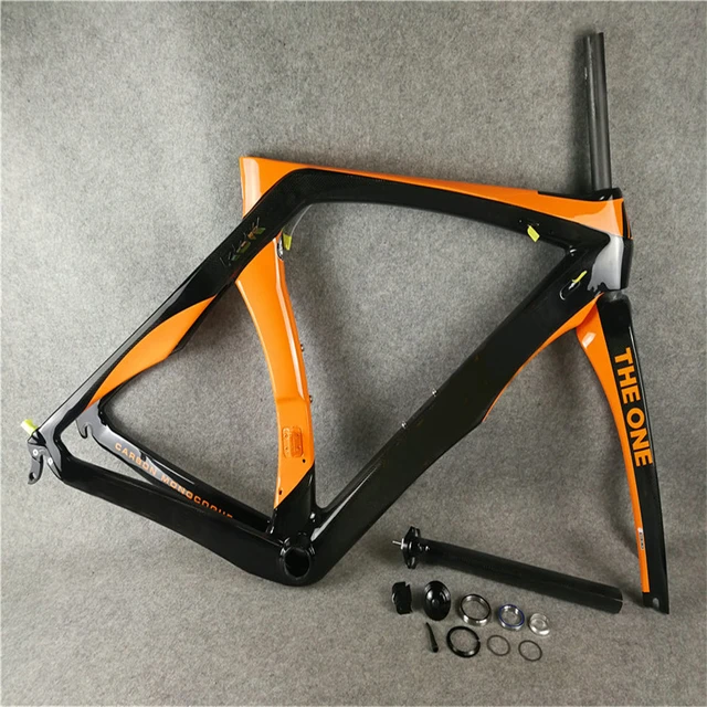 Black And Orange Street Bike