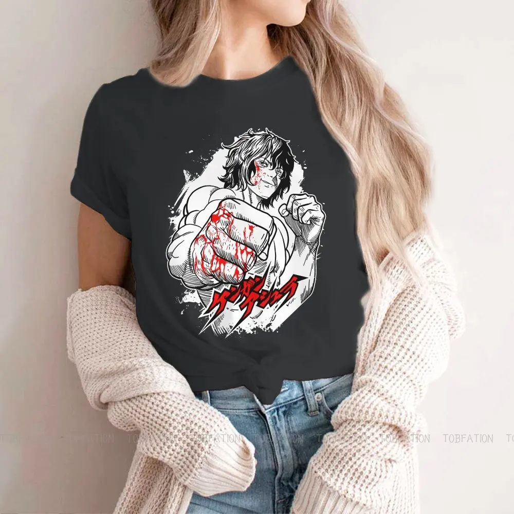 Live or Death Fighter Women's T Shirt Kengan Ashura Ohma Tokita Setsuna ...