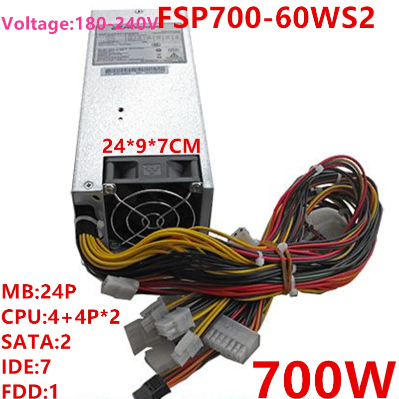 Original PSU For FSP 2U 700W Switching Power Supply FSP700-60WS2 FSP700 ...
