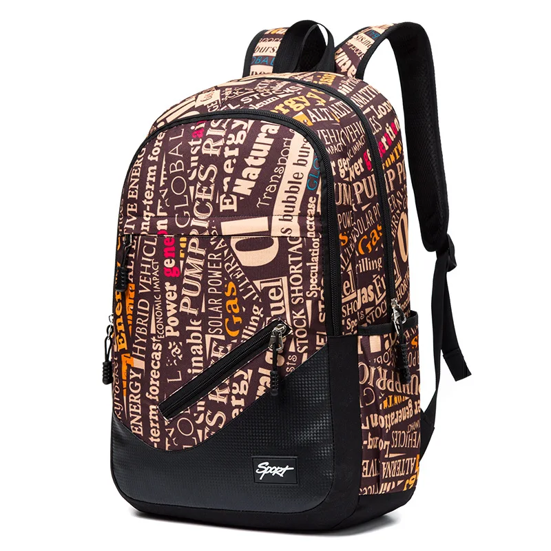 Camouflage Printing School Backpack Large-capacity Orthopedic Schoolbag ...