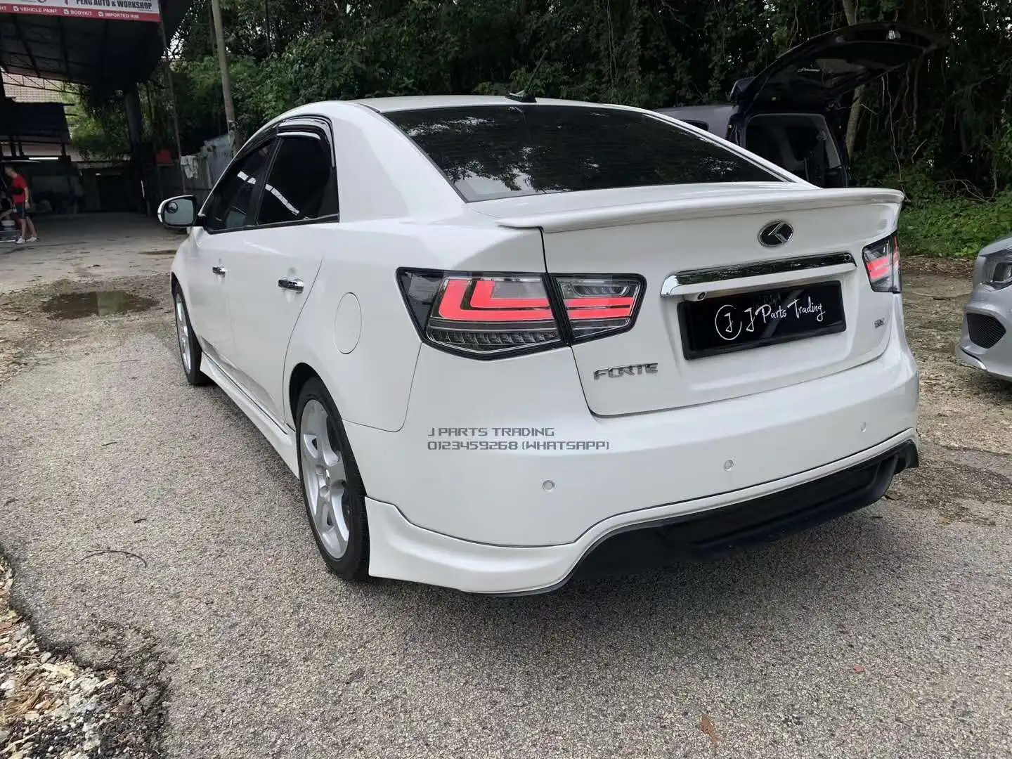 Kia Forte Tail Lights 2009-2014 Cerato Led Tail Lamp Light Led Drl ...