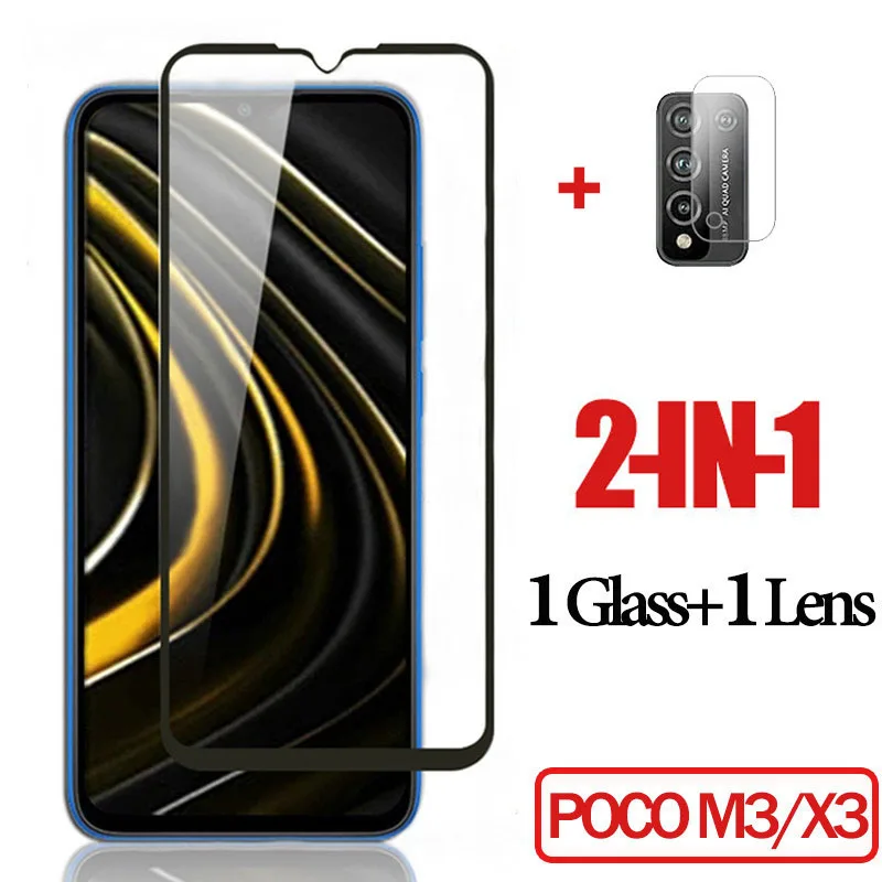 poco m3, tempered glass poco m 3 nfc glass pocophone m3 nfs camera ...