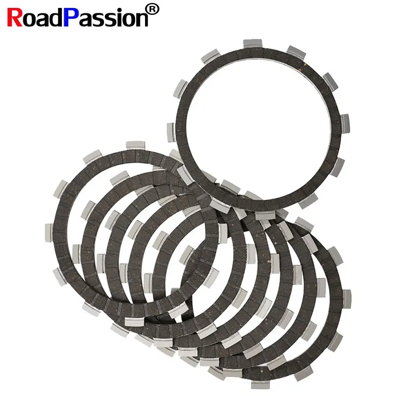 Road Passion Motorcycle Parts Clutch Friction Disc Plate Kit For ...