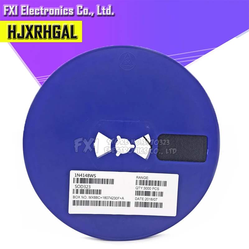 3000PCS 1N4148 1N4148WS T4 SOD-323 IN4148 1N4148W SMD 0805 SOD323 ...