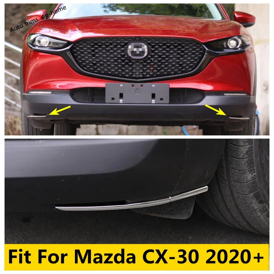 Front-Rear-Bumper-Corner-Protection-Protector-Strips-Cover-Trim-Fit-For ...