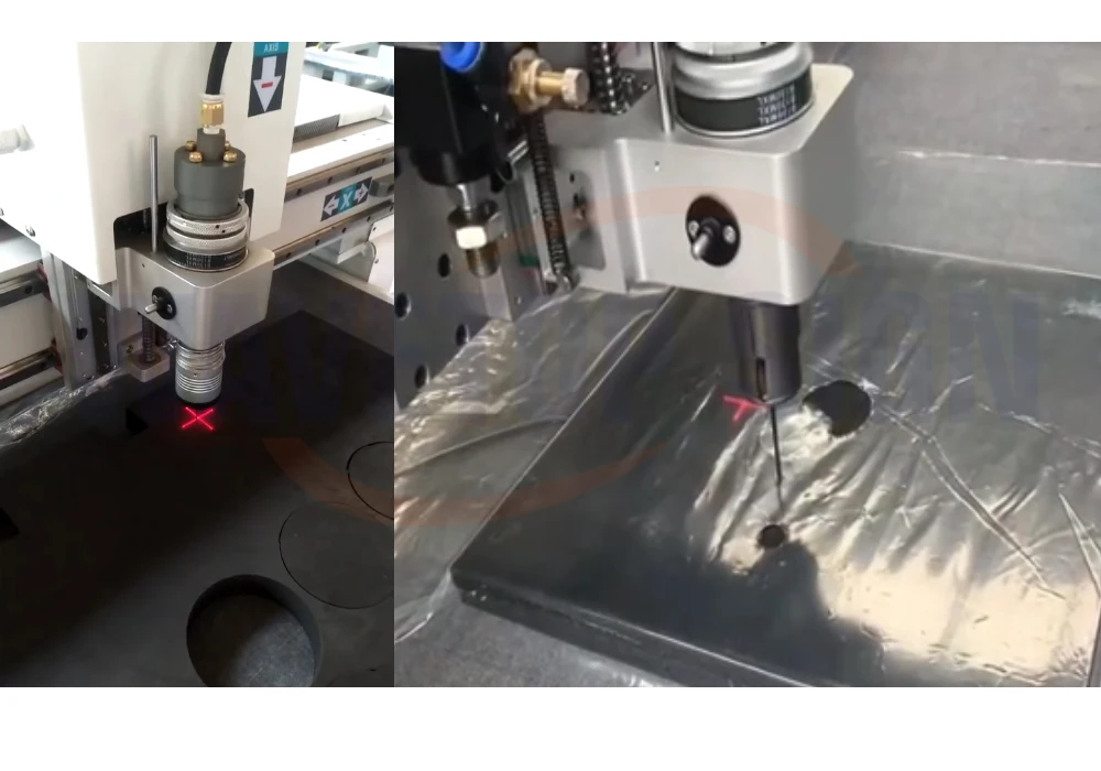WaveTopSig CNC Pneumatic Oscillating Vibrating Knife Tool Vibrating K ...