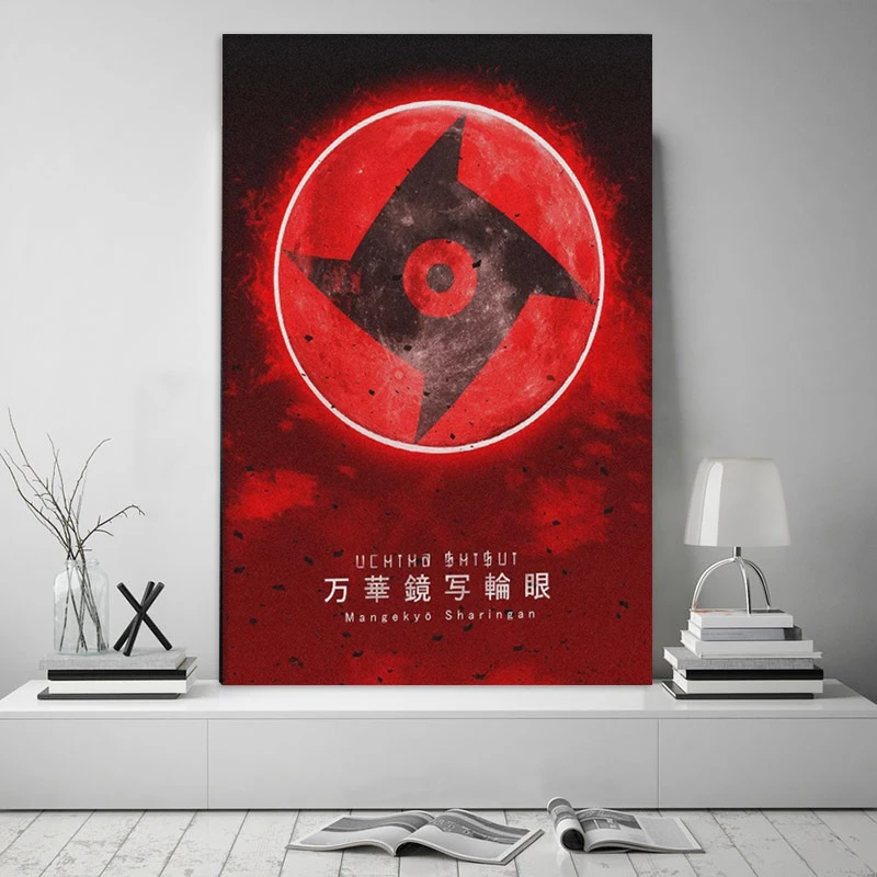 Shisui Uchiha Mangekyou Sharingan Contacts