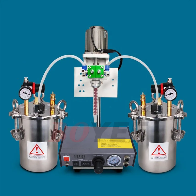 Large-flow-metal-two-component-epoxy-adhesive-dynamic-dispensing-valve ...