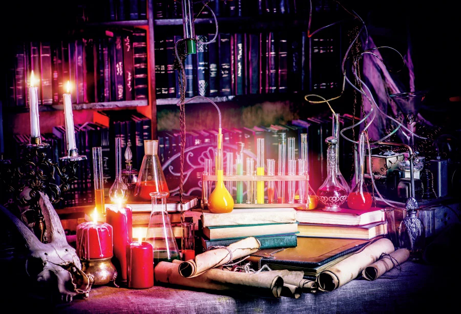 Laboratory Backdrop