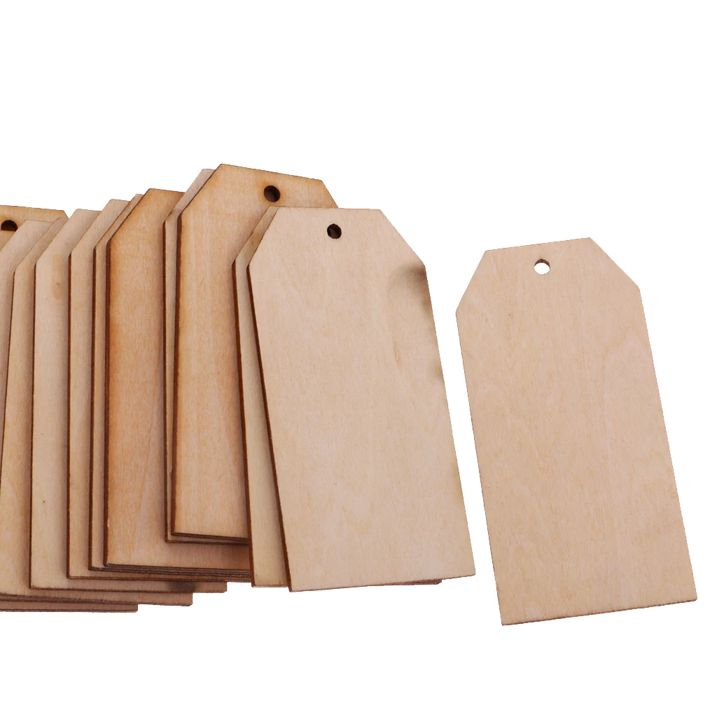 50pcs-Unfinished-Blank-Wood-Gift-Tags-Wood-Label-For-Wedding-Party ...