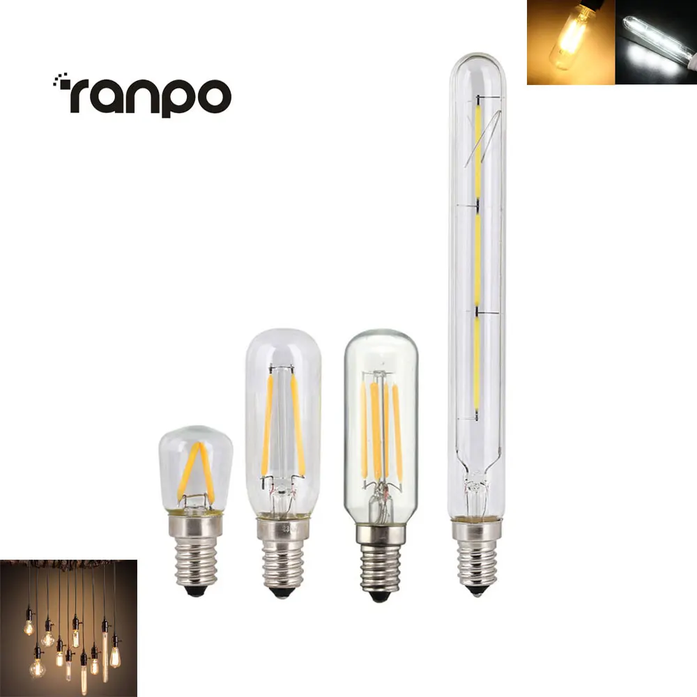 E14 T20 T25 T26 Retro Edison Bulb 2w 3w 4w Led Lamp Candle Light ...