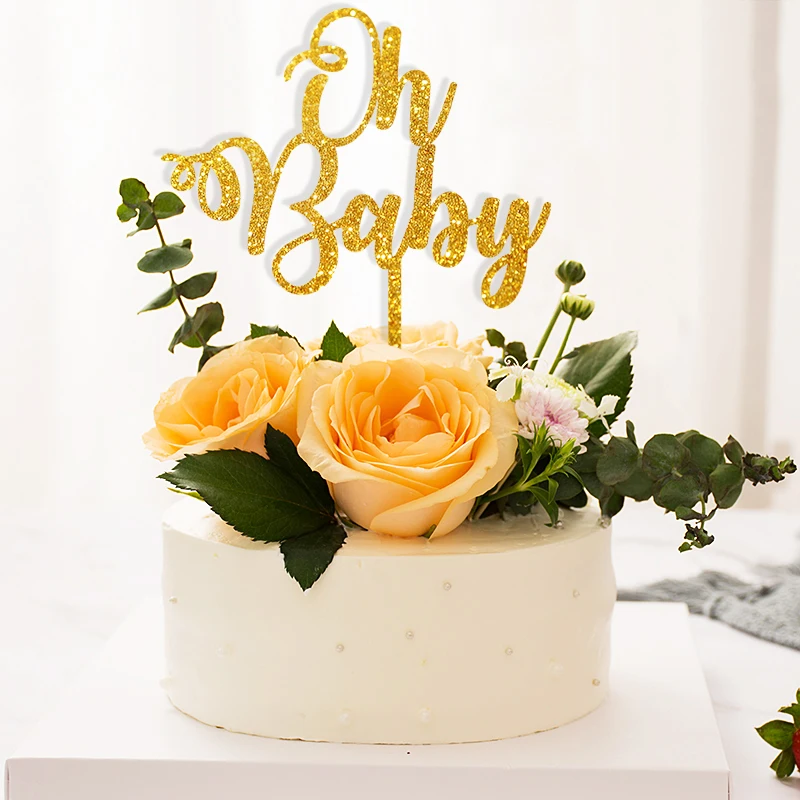 Oh-bebek-kek-Topper-bebek-du-kek-Topper-cinsiyet-ortaya-kek-Topper-Babe ...