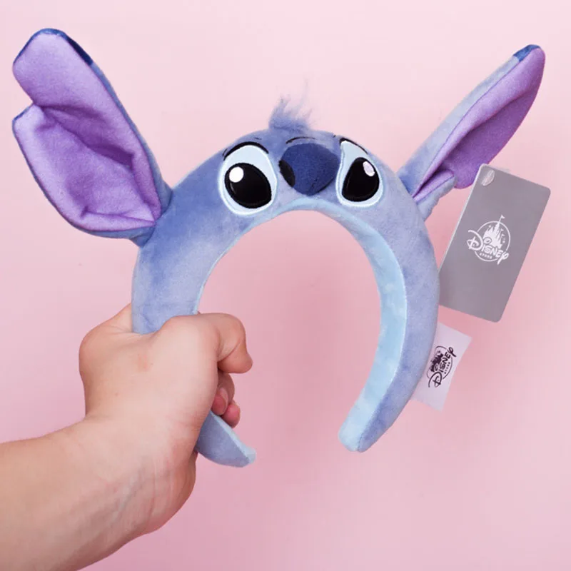 Disney-Diadema-de-felpa-de-Stitch-para-ni-a-y-mujer-accesorios-para-el ...