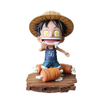 15CM Monkey D. Luffy Collectible Figure Model Statue | One piece ...