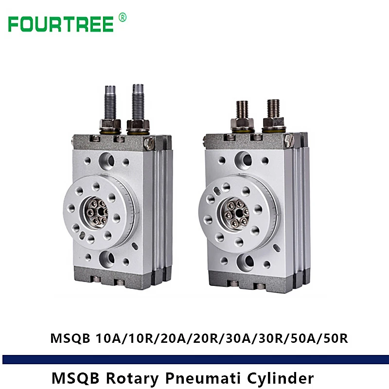 MSQB Rotary Pneumatic Cylinder Adjustable 0 190 Degrees Model 10A 10R ...