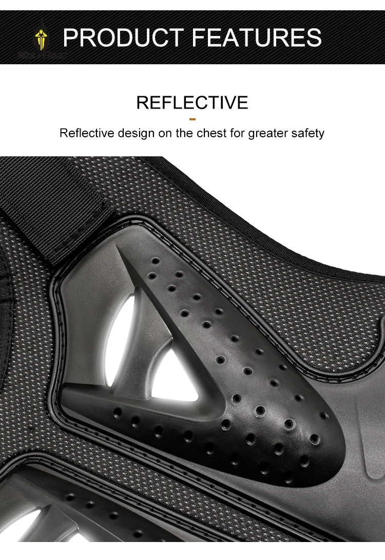 Wolfbike Back Protector Motorcycle Jackets Adult Shoulder Spine Chest ...