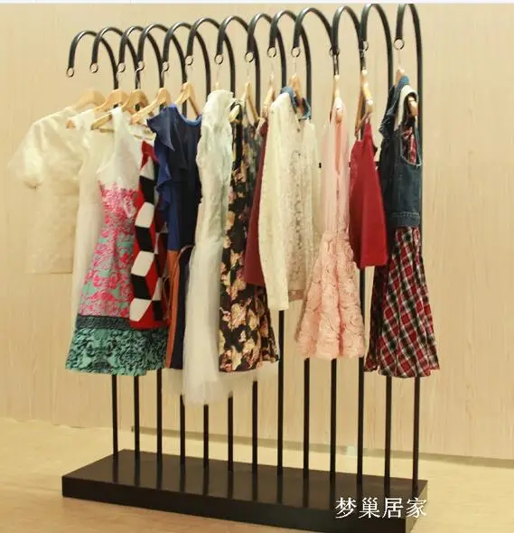 Rustic Clothing Displays