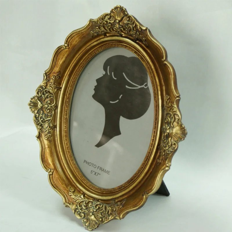 Oval-Photo-Frame-Vintage-Palace-Style-Picture-Frames-Nightstand-Wall ...