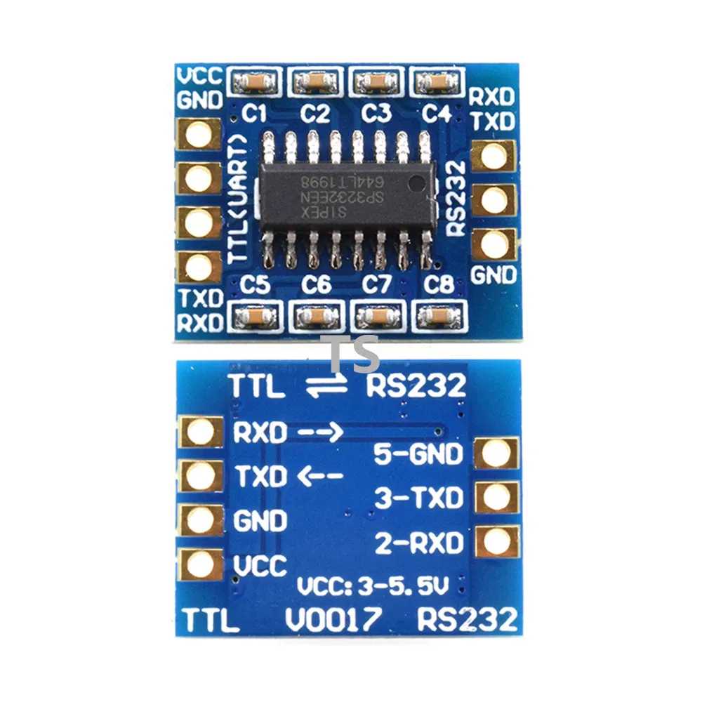 20*16mm Single Channel Sp3232 Ttl To Rs232 Module Rs232 To Ttl Brush ...