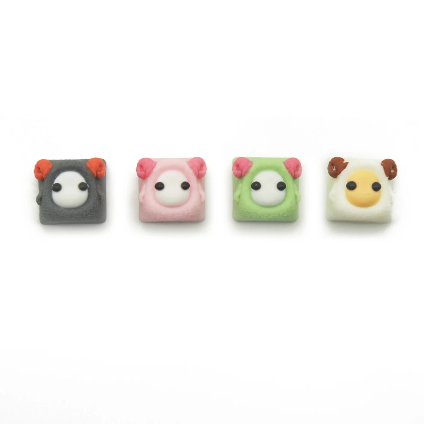 Handcraft Little Sheep Resin Artisan Keycap For Mx Switch Mechanical ...