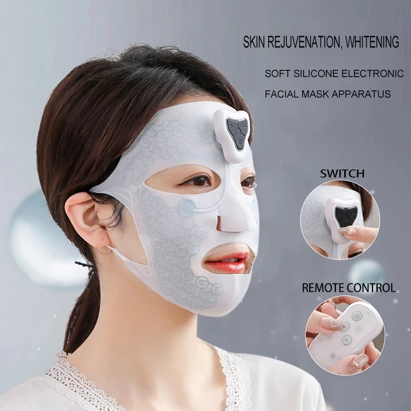 Silicone-Soft-Electronic-Facial-Mask-Apparatus-Beauty-Device ...