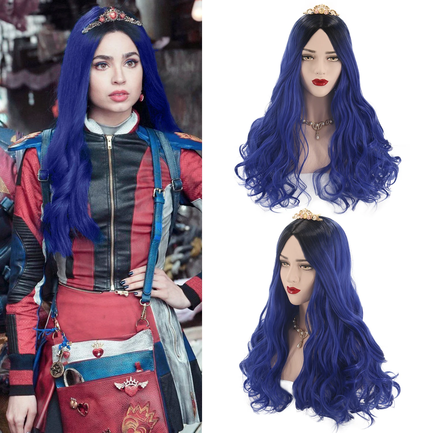 Descendants 3 Evie Anime Cosplay Wig - AllCosplay.com