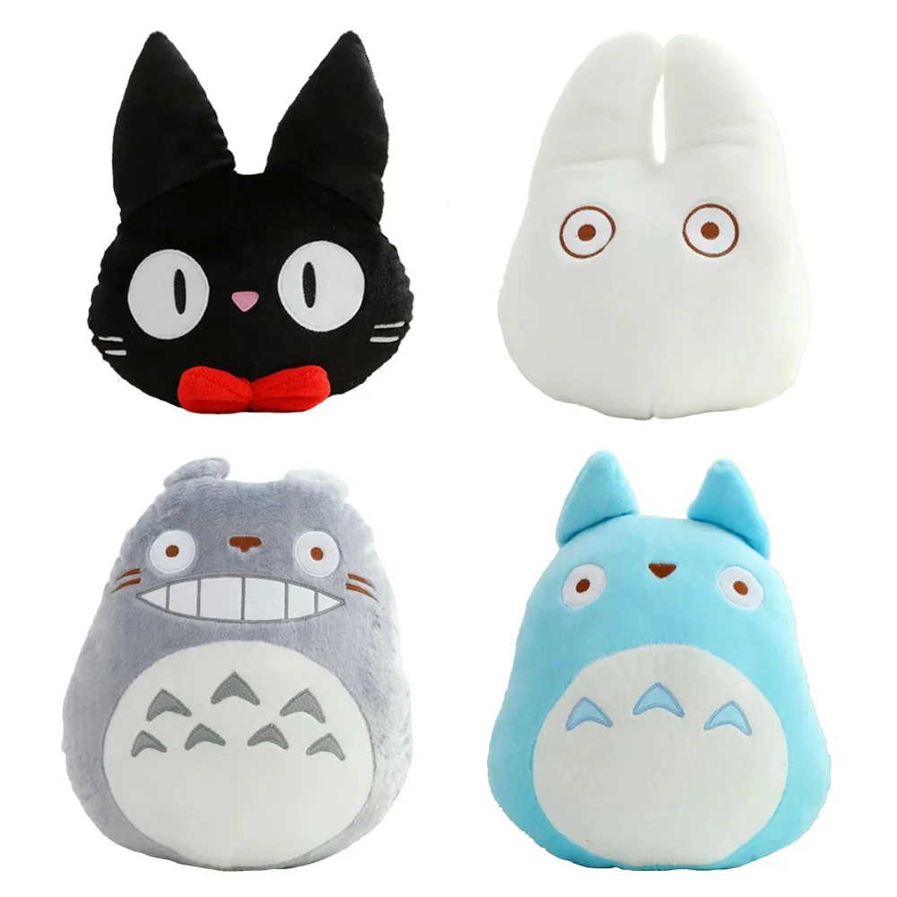 Totoro Plush Pillow Cushion Cute Soft Stuffed Toy Cat Animal Doll Anime ...